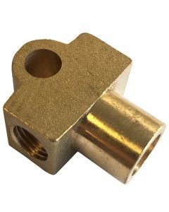 Brake Union Tee on Axle, 3/8 unf 3 veis for bremser, Festehull 7,2mm ...