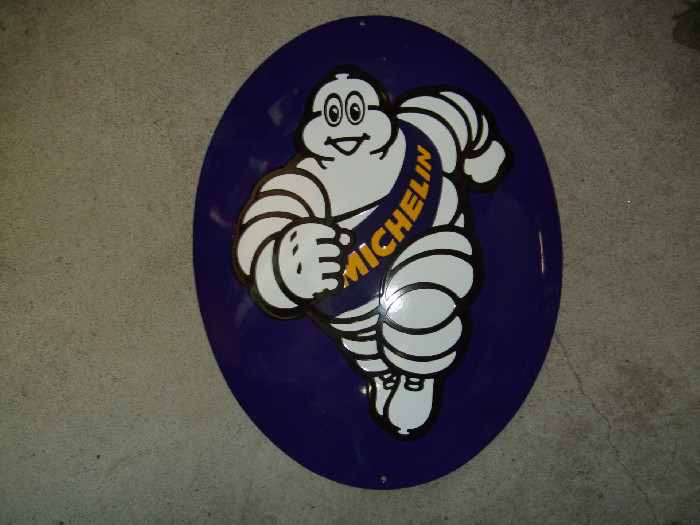 Michelin Emaljeskilt Firkantet 50x35cm :: Handelsplass.no